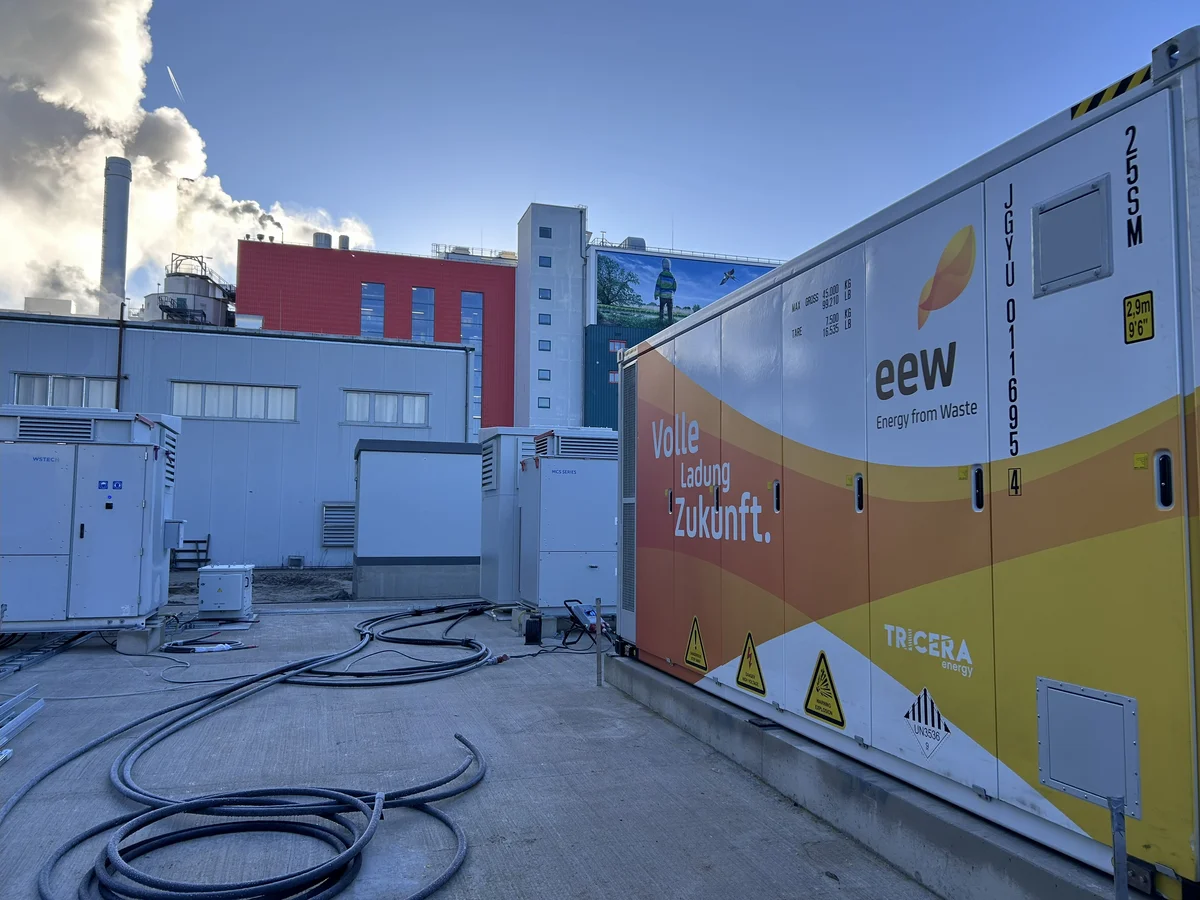 EEW Premnitz is Germany's first waste-to-energy plant with battery ...